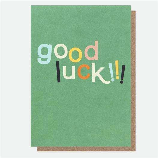 Good Luck Card | The Dotty House