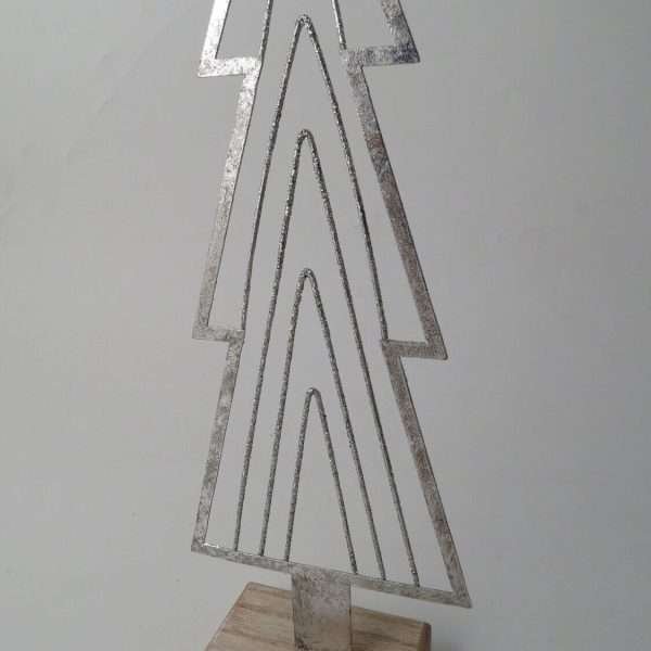 Silver Metal Tree | The Dotty House