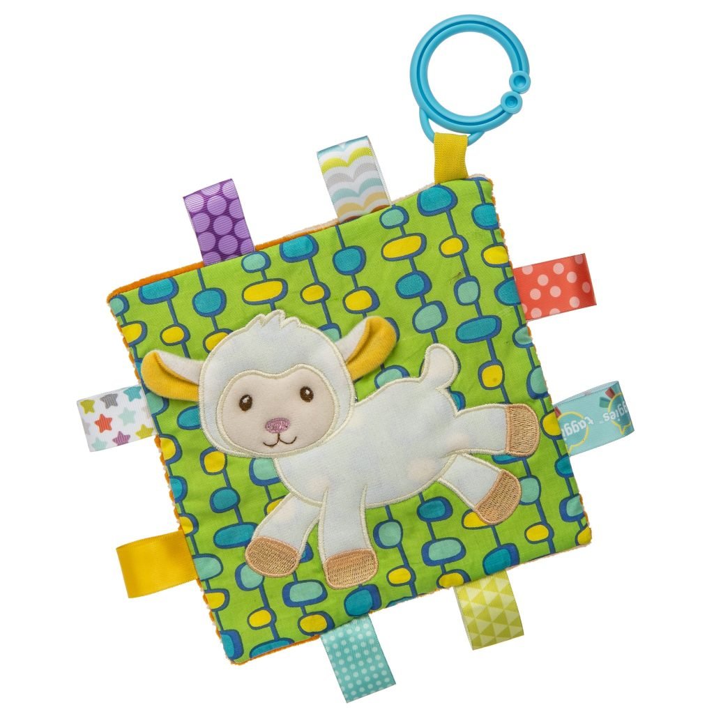Taggies Sherbert Lamb Soft Book | The Dotty House
